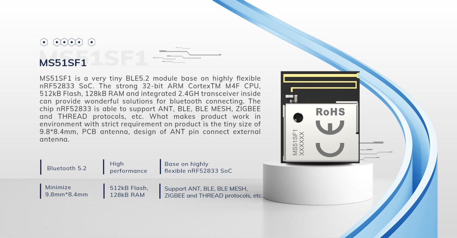 nRF52833-MS51SF1 - MinewSemi Store