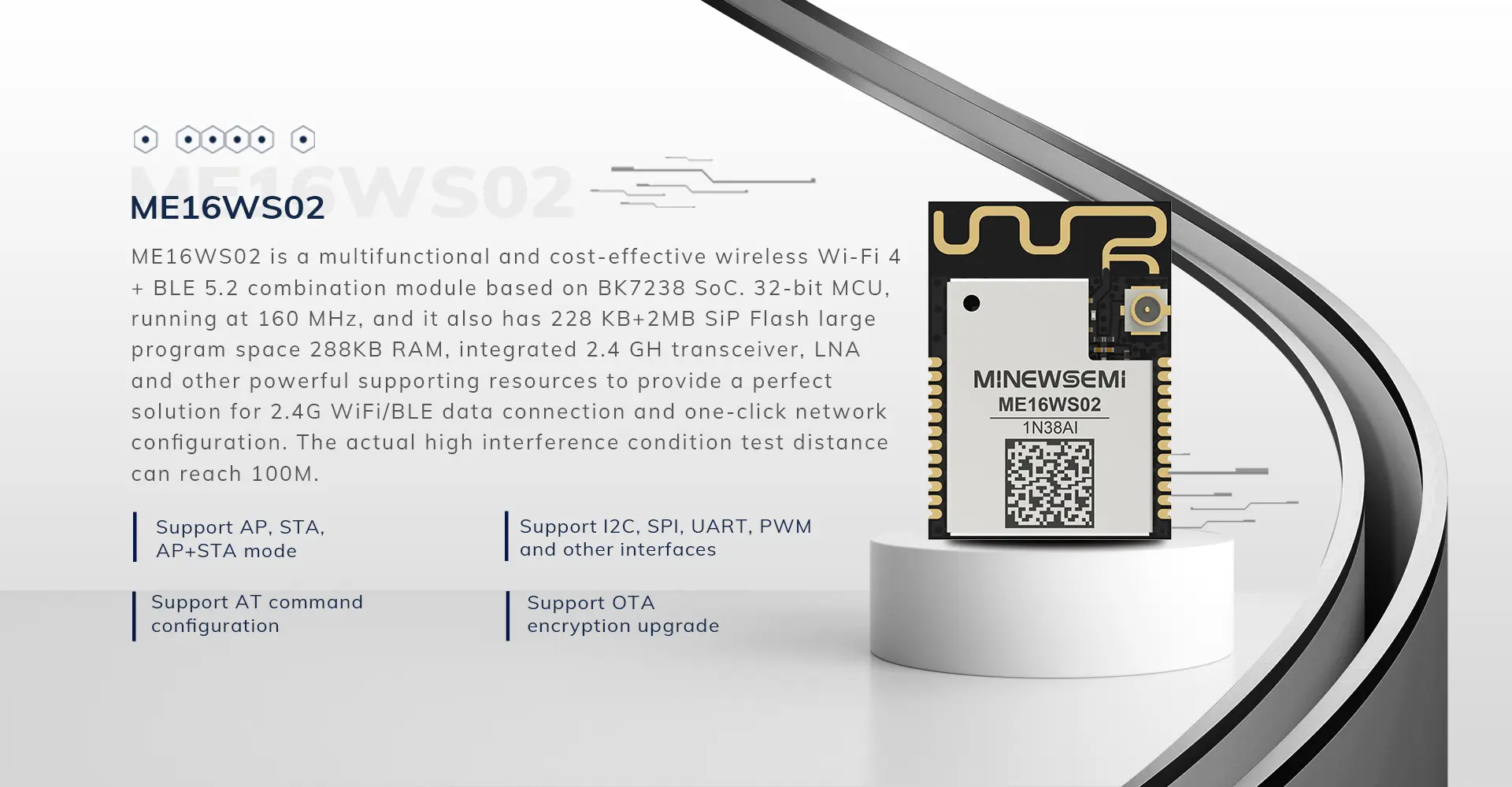 BK7238-ME16WS02 - MinewSemi Store